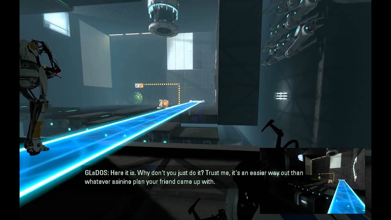 Portal 2 Single Player Co-Op Part 27 - YouTube