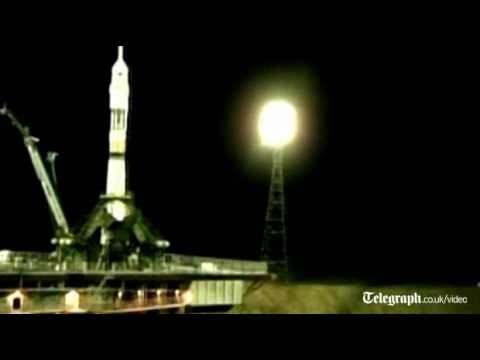 Soyuz rocket blasts off for International Space Station