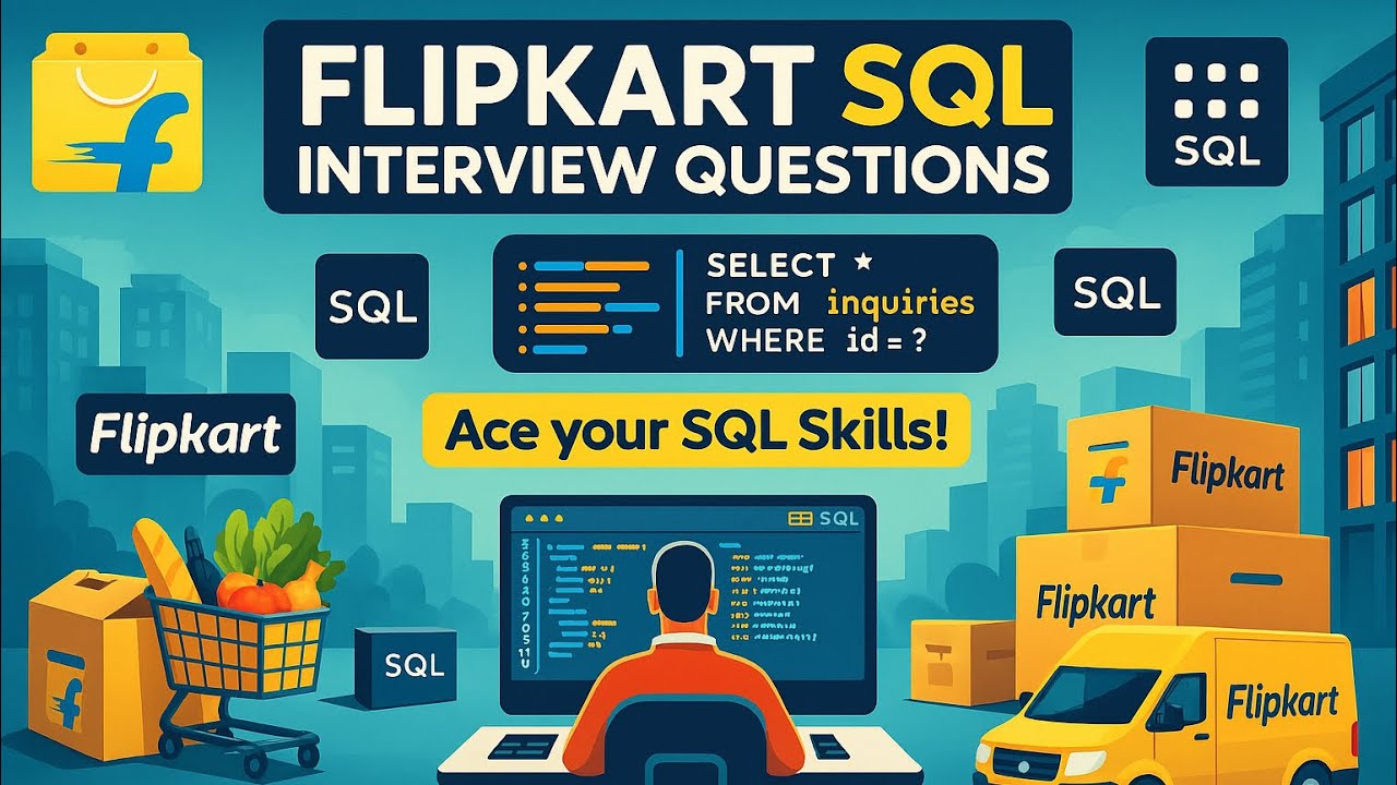 Flipkart SQL Interview | Consecutive Seats Problem Explained | Real Interview - YouTube