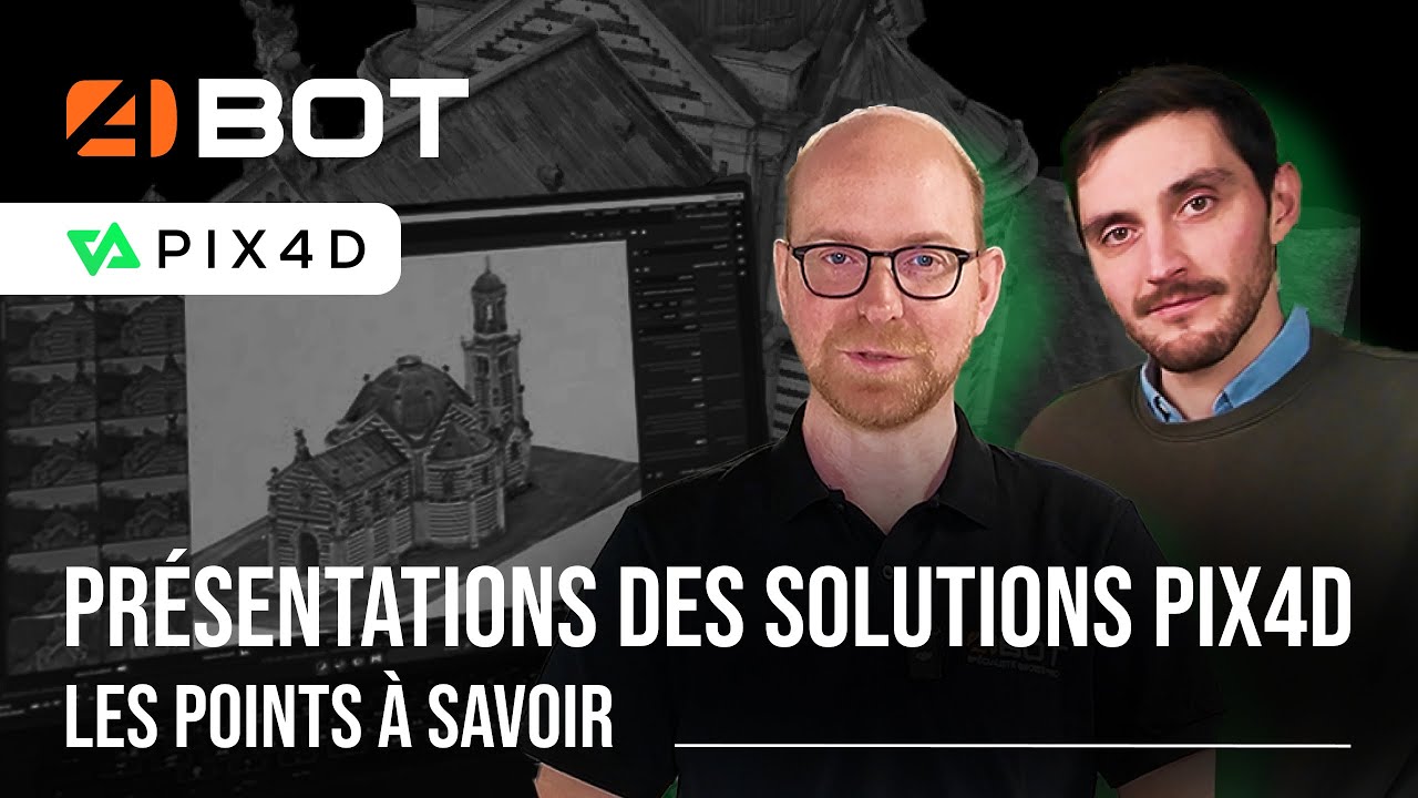 Présentation des solutions Pix4D – Le logiciel de photogrammétrie pour les pros du drone - YouTube