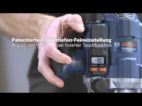 Bosch Präzisionsoberfräse GOF 1250 CE Professional / GOF 1250 LCE Professional