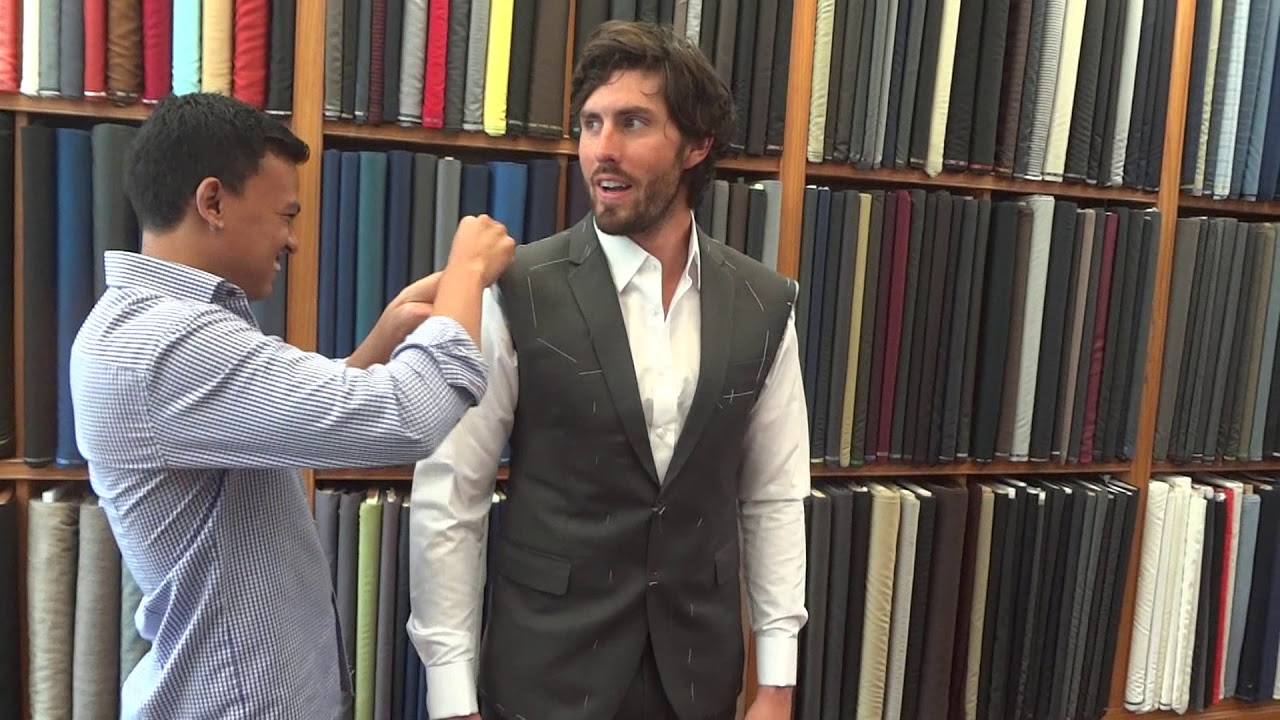 New Boston Tailor shop make suit, coat, pant and shirt at Khaosarn Road ...