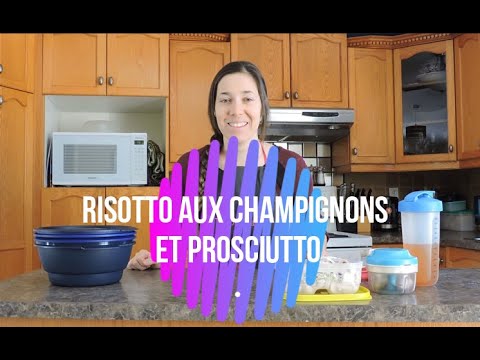 Risotto prosciutto et champignons dans l'intelli multicuiseur de ...