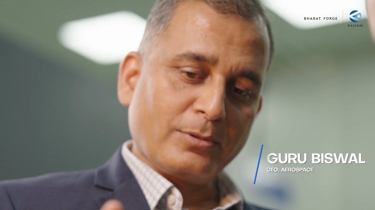 #DiscoverBharatForge Meet Mr. Guru Biswal, CEO of Aerospace Division ...
