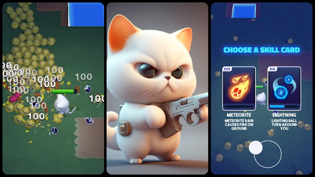 Chicken Invaders: Cat Survivor Gameplay Android - YouTube