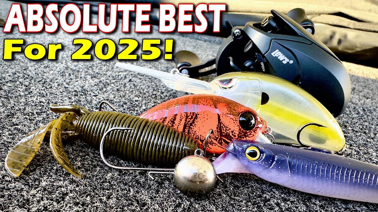 The ABSOLUTE BEST Bass Fishing Lures to Catch Monster Bass in 2025 ...
