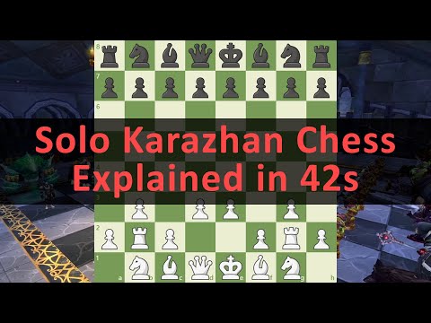 Solo Karazhan Chess - Explained in 42 seconds