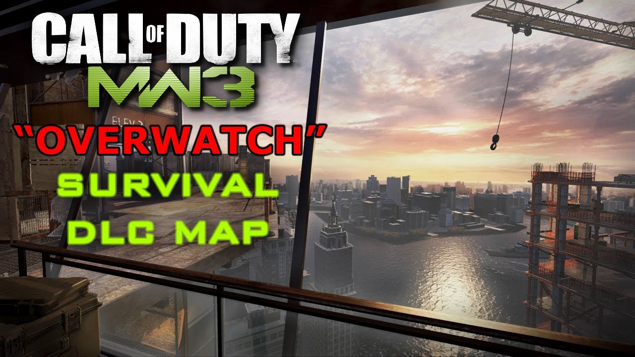 Call of Duty Modern Warfare 3: "Overwatch" Survival DLC Map - YouTube