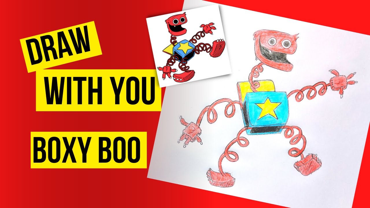Draw With You BOXY BOO Project Playtime - Poppy Playtime - YouTube