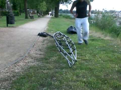 Real time assembly Echtzeit Aufbau - Cooper - Folbot Kajak of build up ...
