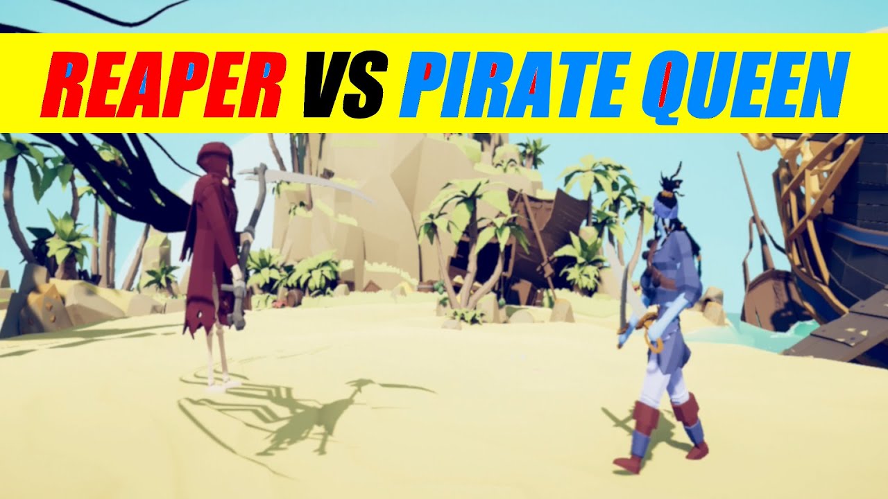 Totally Accurate Battle Simulator (TABS) 1v1 Battles: Reaper vs Pirate ...