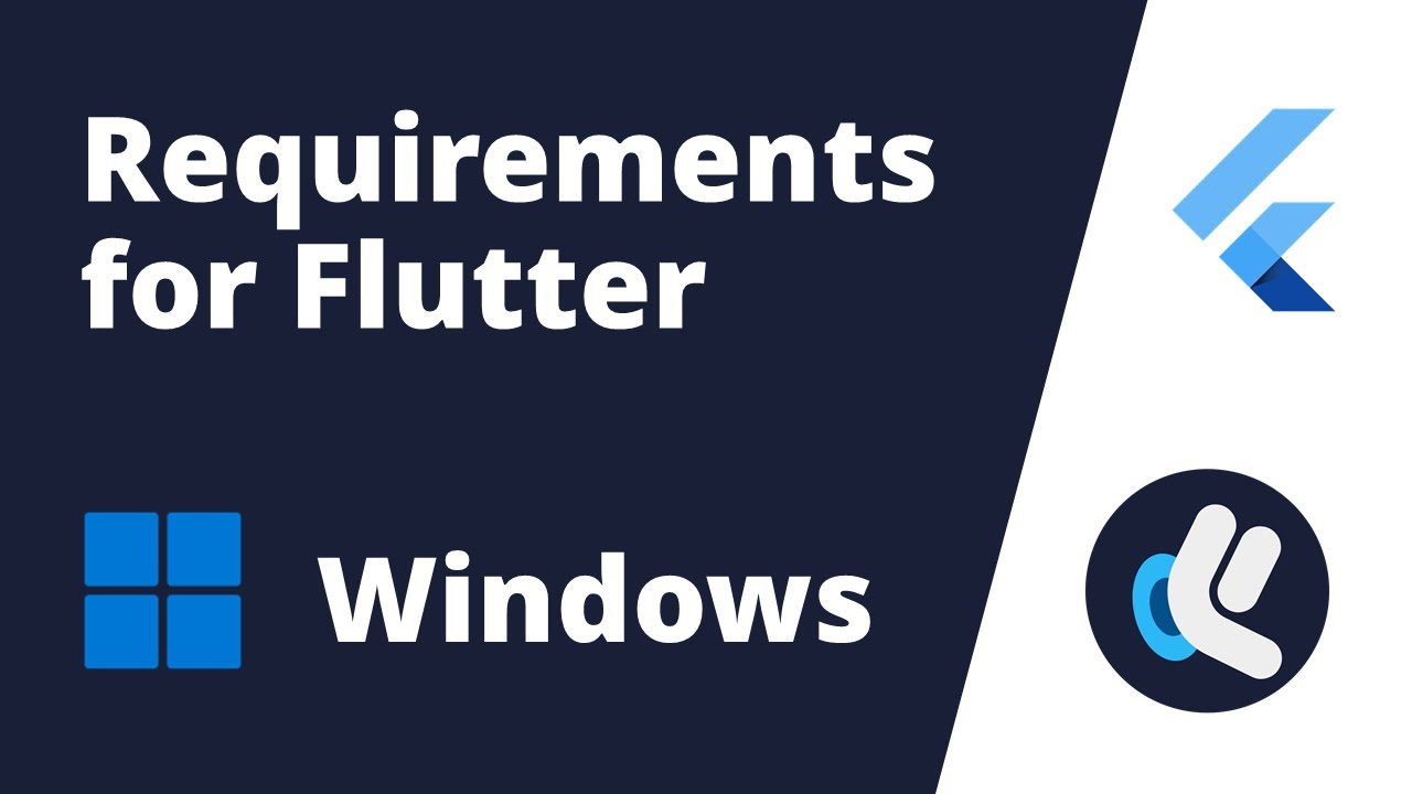 S01e01 Requirements For Flutter Windows Sinhala Youtube
