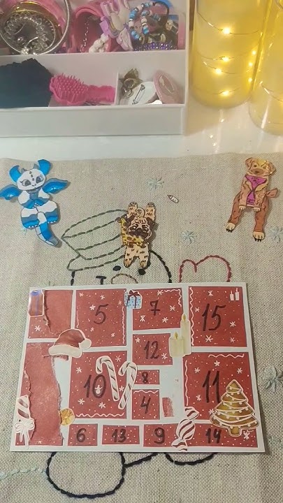 ~Адвент календарь для бумажных собак~ {3,4,5 пакетики} - YouTube