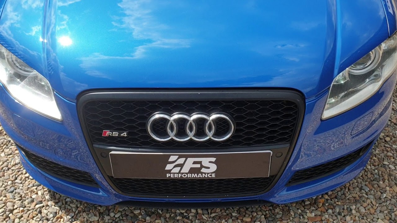 For Sale RS4 B7 2007 (57) Sprint Blue - YouTube