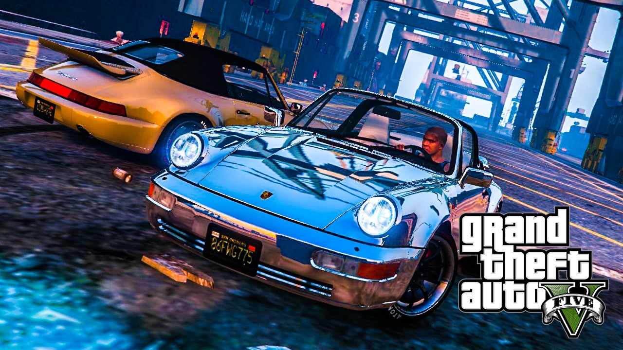 GTA V Mod EP:33 รถพอร์ชซิ่ง (mod Porsche 964 Targa & Cabrio) - YouTube