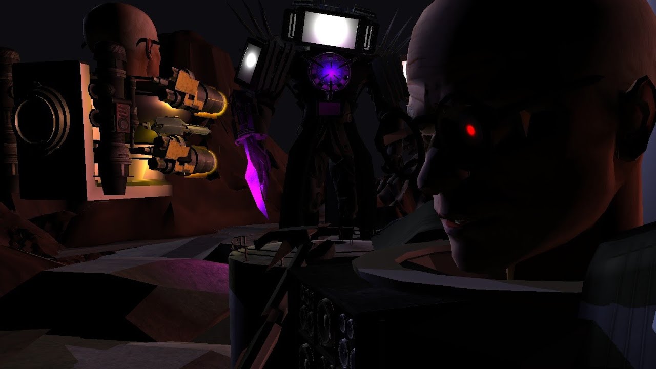 2 Scientist Mech VS Titan Tv man /SKIBIDI BATTLE/ - YouTube