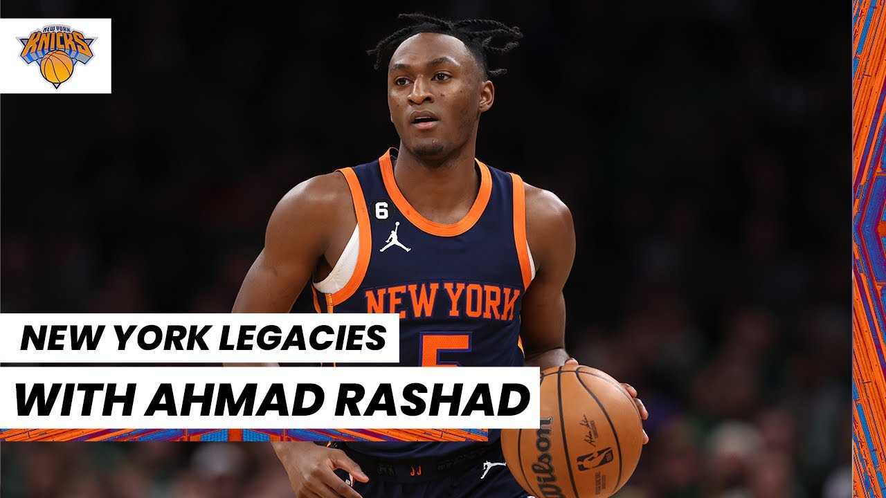 A Conversation with Immanuel Quickley | New York Legacies with Ahmad ...