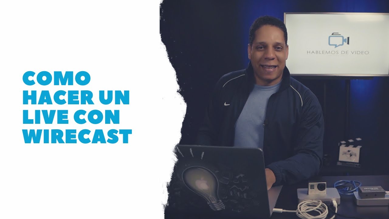 TRANSMITIR LIVE CON WIRECAST 2020 EN ESPAÑOL - Tutorial - YouTube