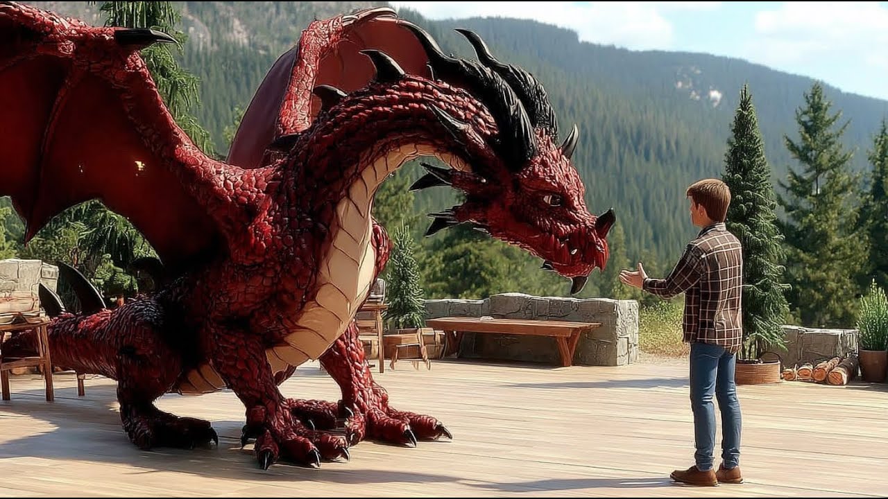A Weeping Mother Dragon Brought Her Dying Hatchling to a Human—He Didn ...
