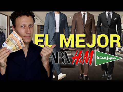 ¿Qué Marca vende el Mejor Traje Barato por menos de 100€ ?  ¿Zara, Mango, Massimo Dutti...?