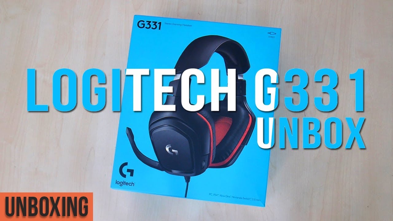 Unboxing Headset Gaming Logitech G331 Indonesia - YouTube