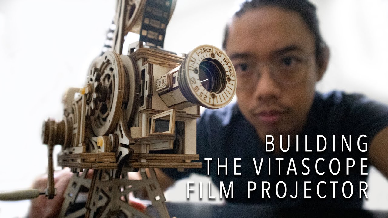 BUILDING THE VITASCOPE FILM PROJECTOR - YouTube