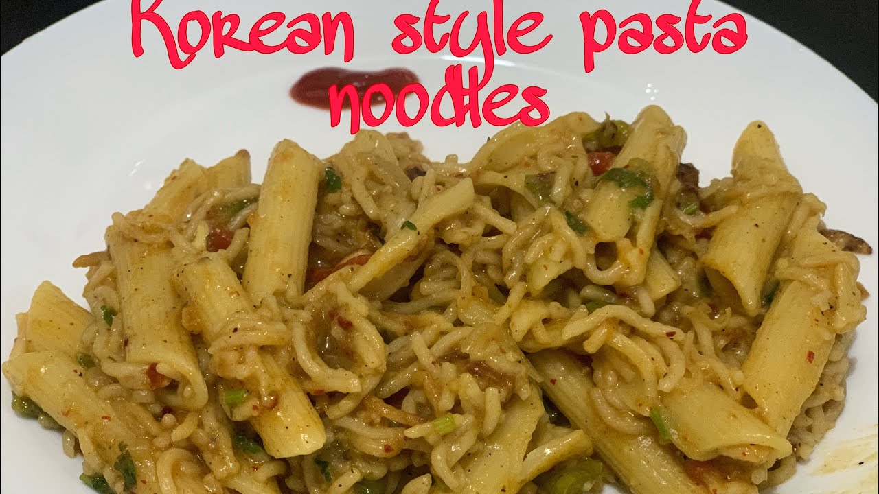 Korean style pasta noodles (own Recipe)! @Lifestylezahi #foodie #viral ...