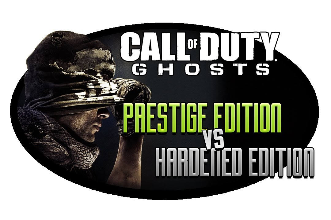 Call of Duty Ghost Prestige Edition vs Hardened Edition - YouTube