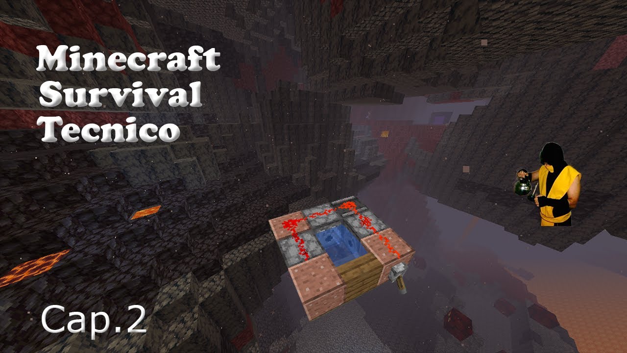 Minecraft Survival Técnico | COMIDA INFINITA Y EL NUEVO NETHER ...