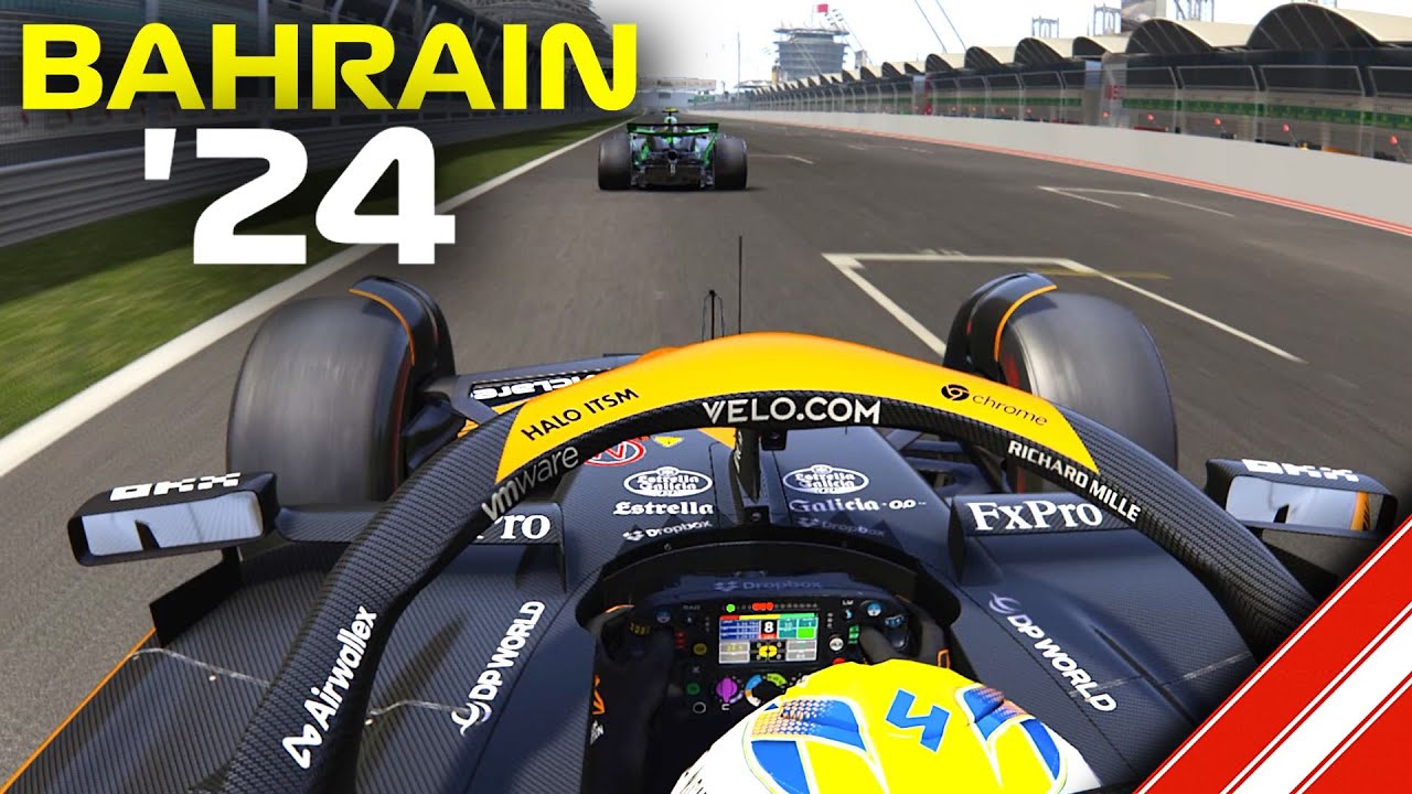 VRC Formula Alpha 2024 - Impressing in the McLaren - YouTube