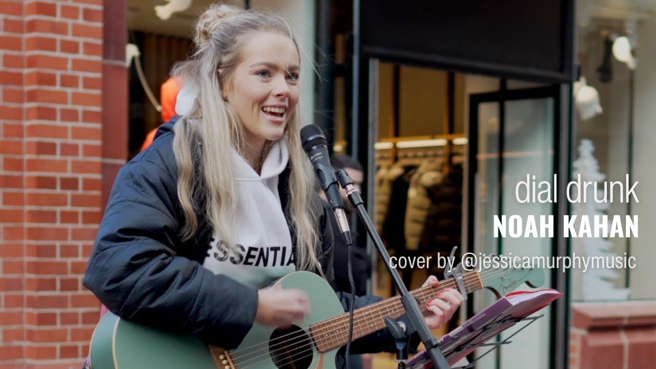 DIAL DRUNK - NOAH KAHAN. Cover by Jessica Murphy 4K - YouTube