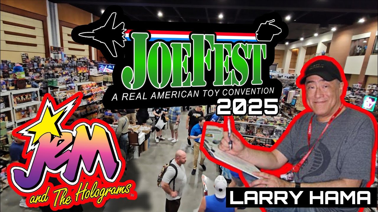 JOEFEST 2025 🎤 GI Joe Legends & Jem Voice Actress! Interviews + EPIC ...