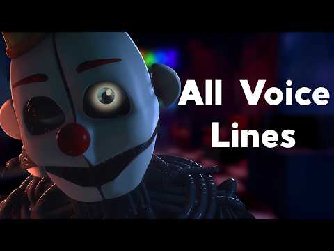 Ennard (Doppelganger) All Voice Lines | Bite By Night Roblox FNAF (With Subtitles)