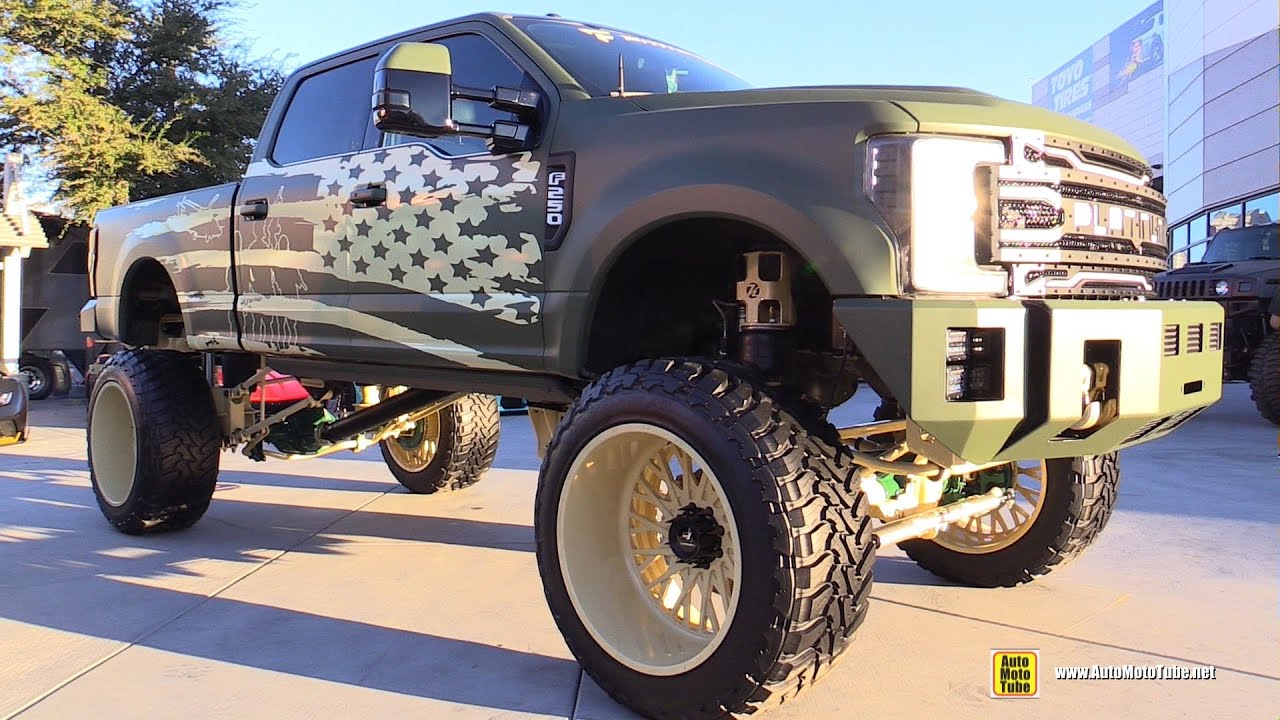 2021 Ford F250 Custom Build - What A Montster! - YouTube