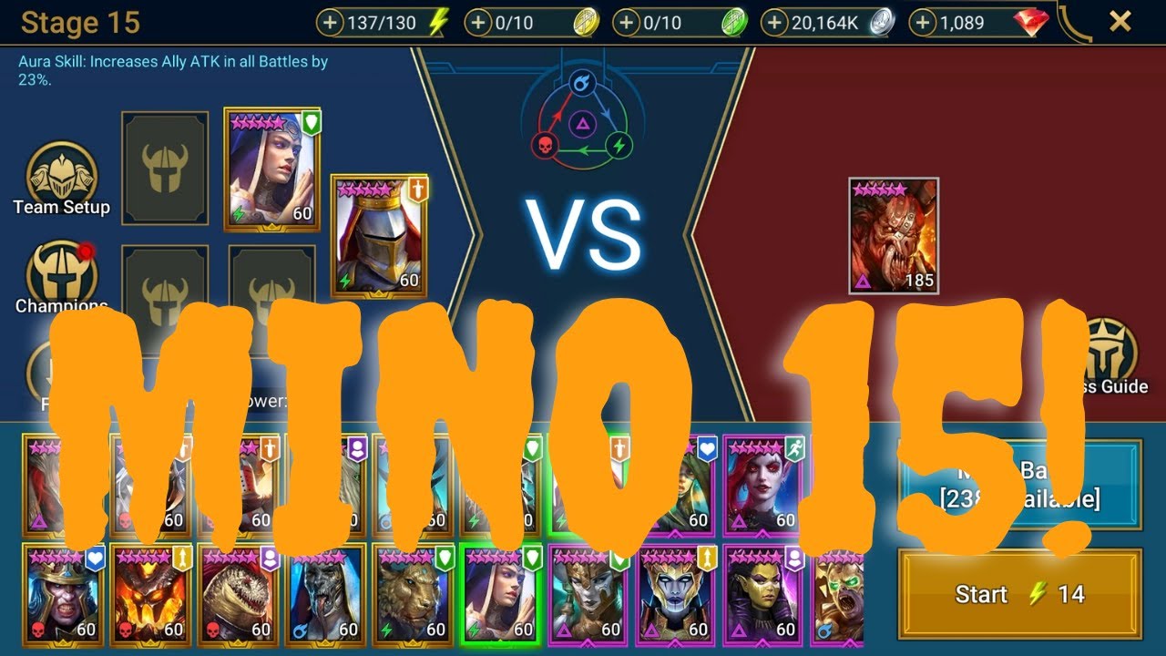 Solo Martyr or Martyr and Septimus vs Minotaur stage 15 - YouTube