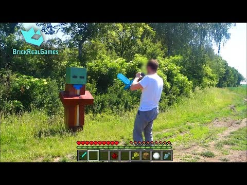 Realistic Minecraft in Real Life How To Cure Zombie Villager - IRL ...