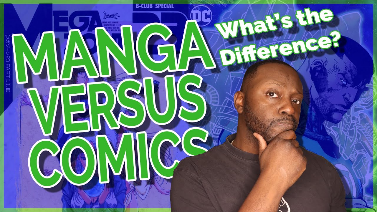 What's the Difference between American Comics and Japanese Manga? - YouTube