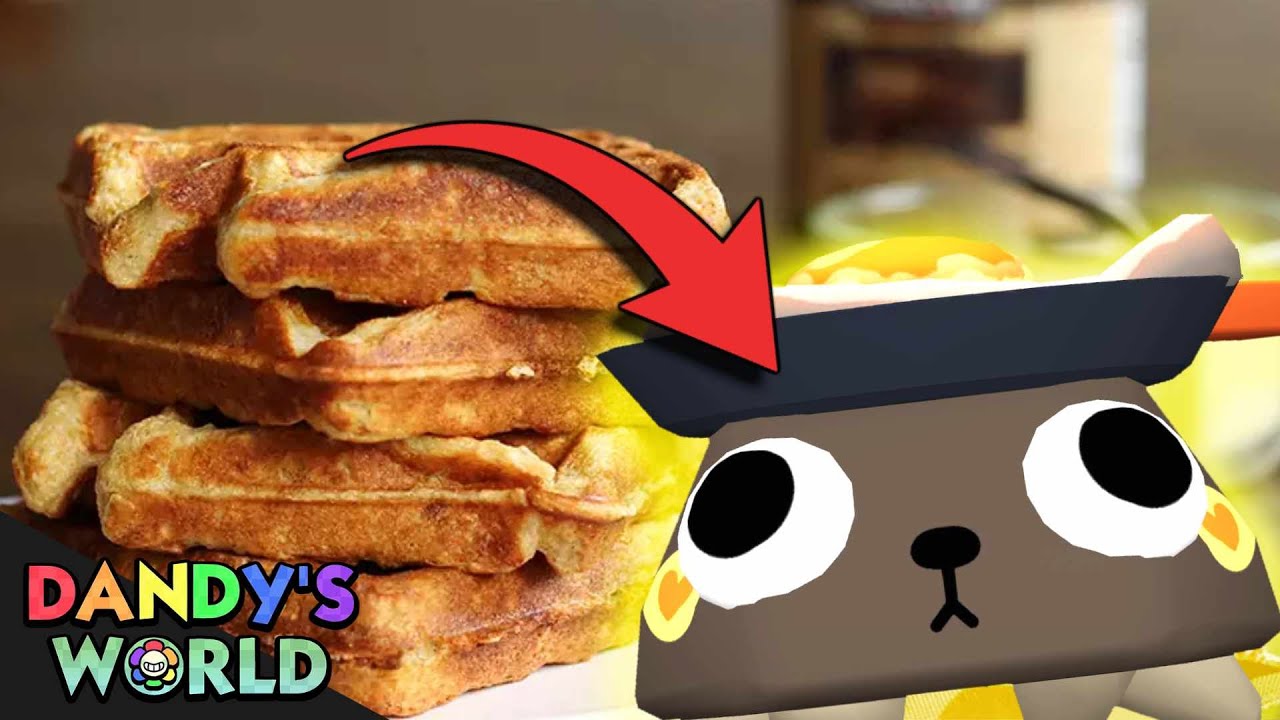 🔴DANDY'S WORLD BUT I'M HUNGRY AND WANT TO EAT BREAKFAST FOOD LIKE ...