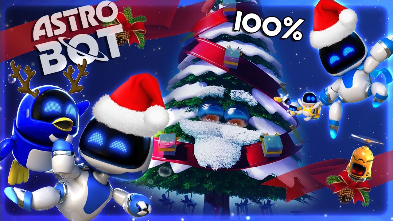 Astro Bot Winter Wonder DLC All Bots Full 100% Walkthrough (PS5) - YouTube