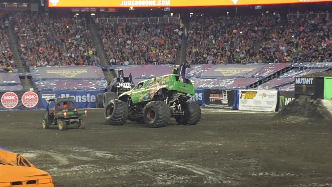 Jester | Monster Jam Freestyle | Foxboro Monster Jam 2017 - YouTube