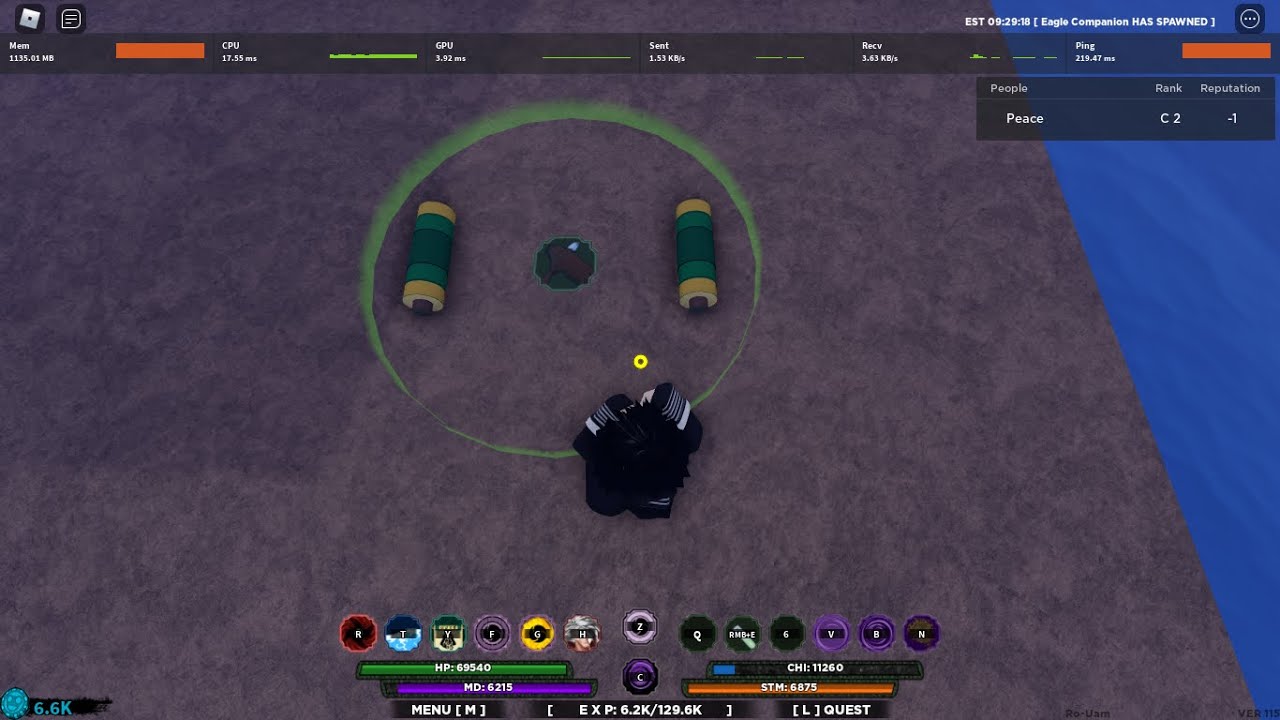 Eagle Companion (Hawk Summoning) shindo life - YouTube
