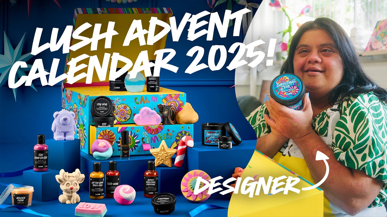Behind The Scenes of Lush Advent Calendar 2025 - YouTube
