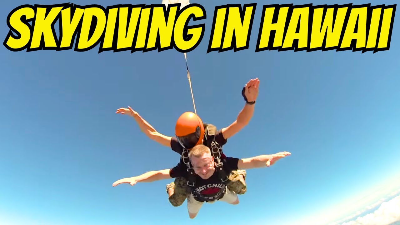 Skydiving in Hawaii 🇺🇸 - YouTube