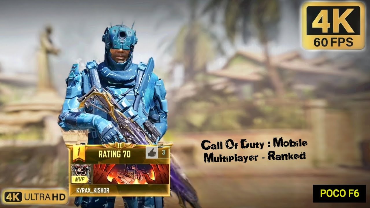 CODM|Multiplayer Ranked|Gameplay|Kyrax|120 fps| - YouTube
