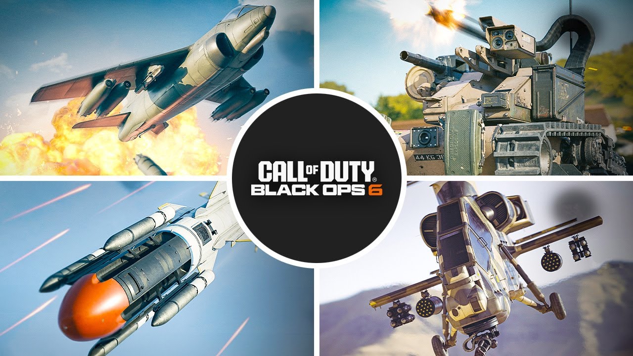 COD Black Ops 6 - All Scorestreaks/Killstreaks - YouTube