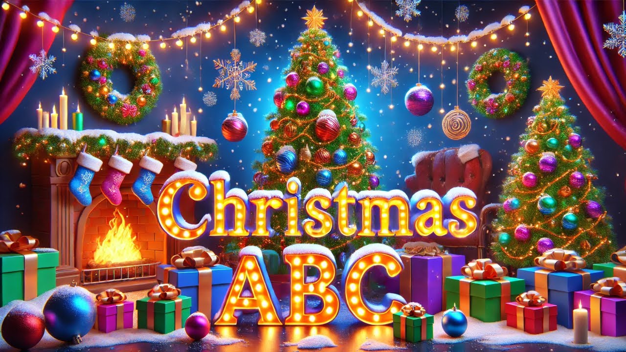 Christmas ABC | Phonics Alphabet Song for Kids | Fun Christmas Learning ...