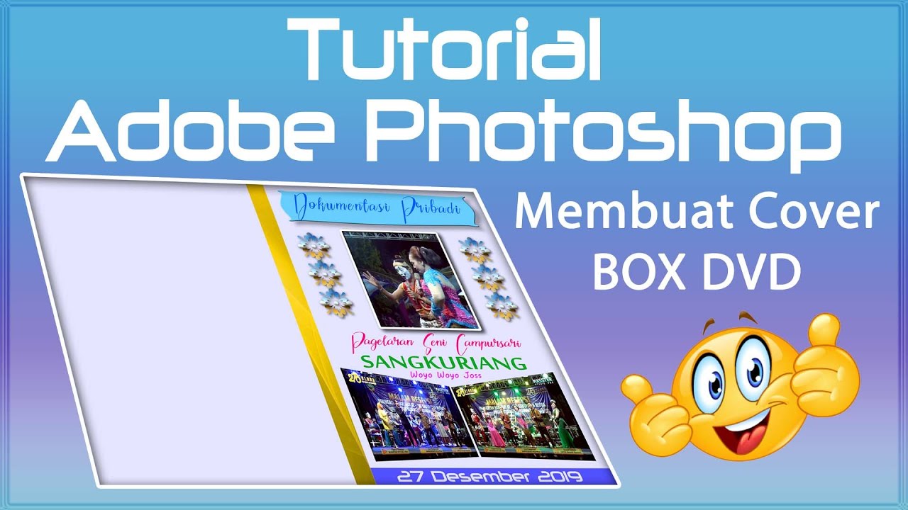 Membuat Cover Sampul Box DVD - YouTube