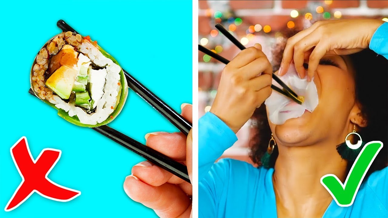 100 GENIUS HACKS FOR YOUR FOOD - YouTube