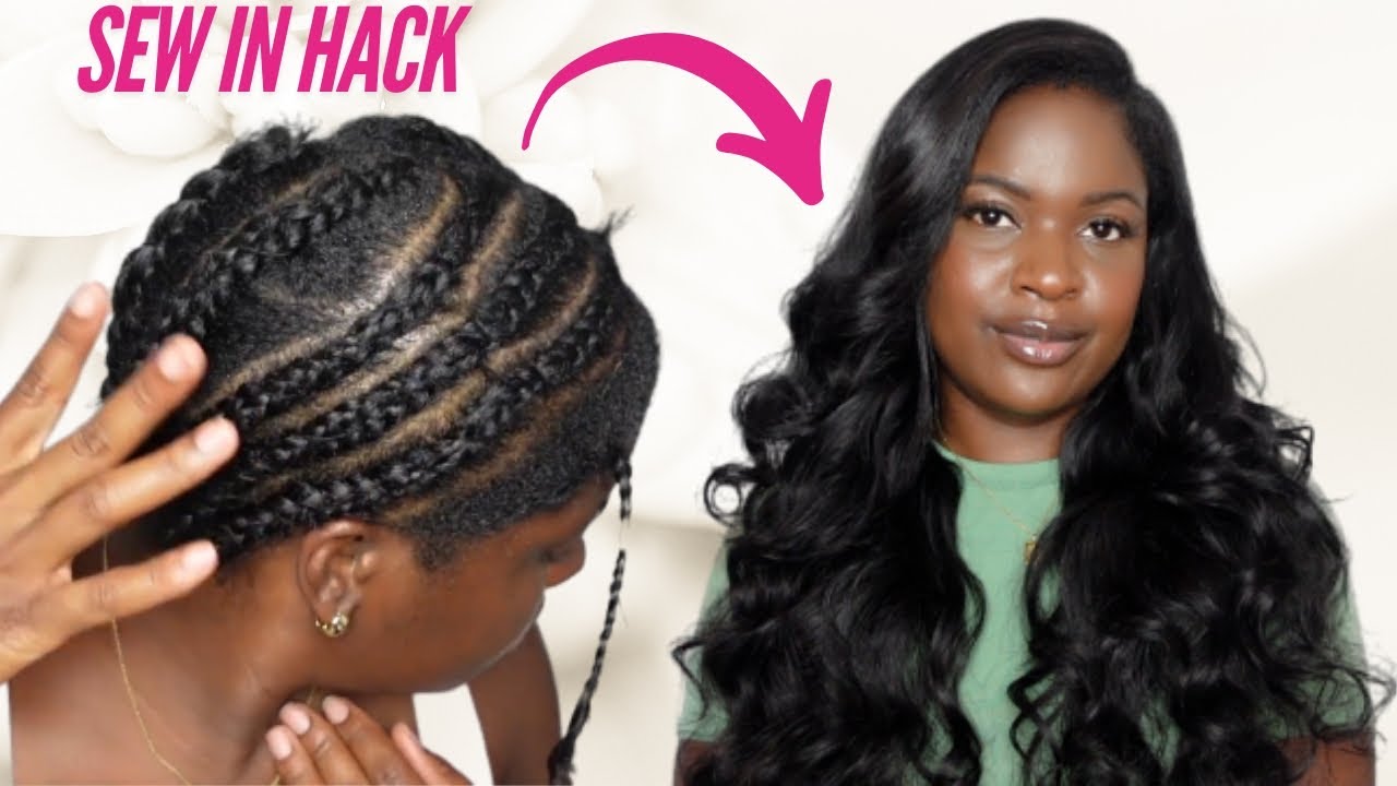 😍TRANSFORM! Protective Quick Weave for Natural Hair l Beginner Friendly ...