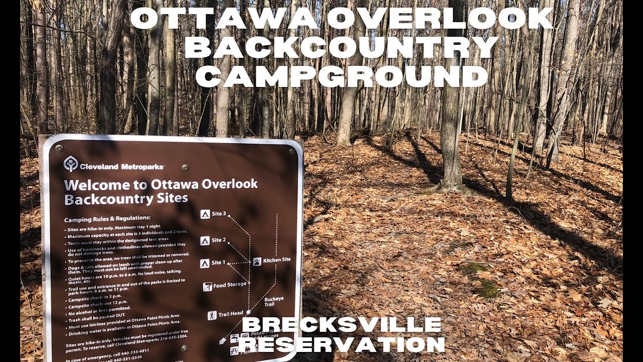 Ottawa Overlook Backcountry Campground (Brecksville Reservation ...